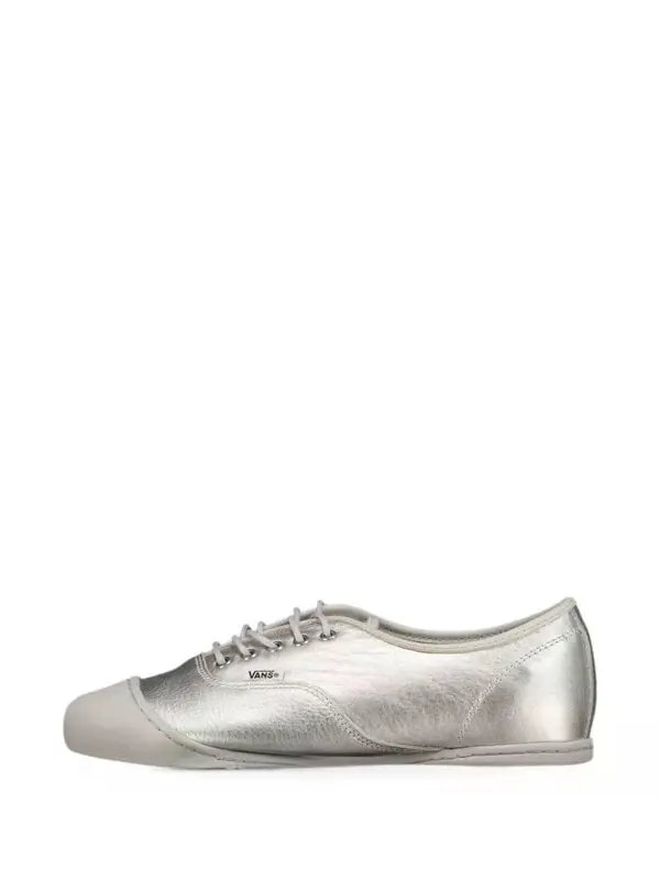 VANS Metallic Leather Prima Square-toe Sneakers