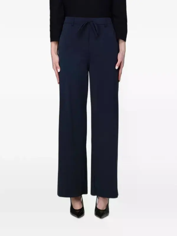 Max Mara Stretch-jersey Drawstring Trousers