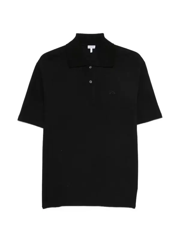 Loewe Anagram-embroidered Polo Shirt