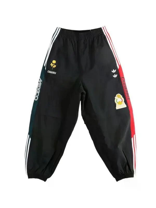 Adidas X Willy Chavarria Logo-patch Side-stripe Track Pants - Black