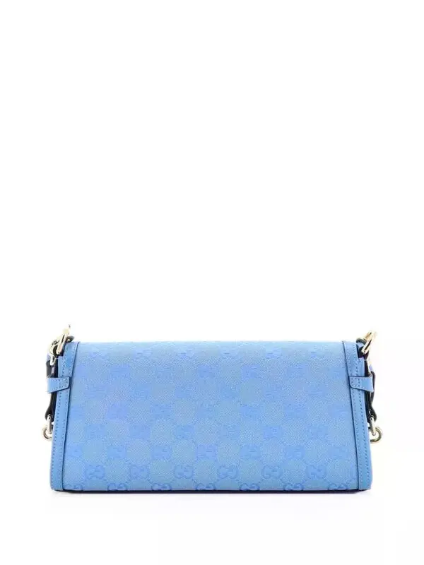 Gucci Luce Canvas Small Shoulder Bag - Blue