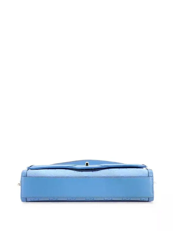 Gucci Luce Canvas Small Shoulder Bag - Blue