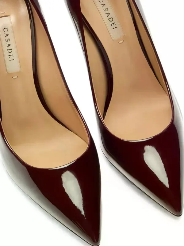 Casadei Julia Patent Leather Stiletto Pumps