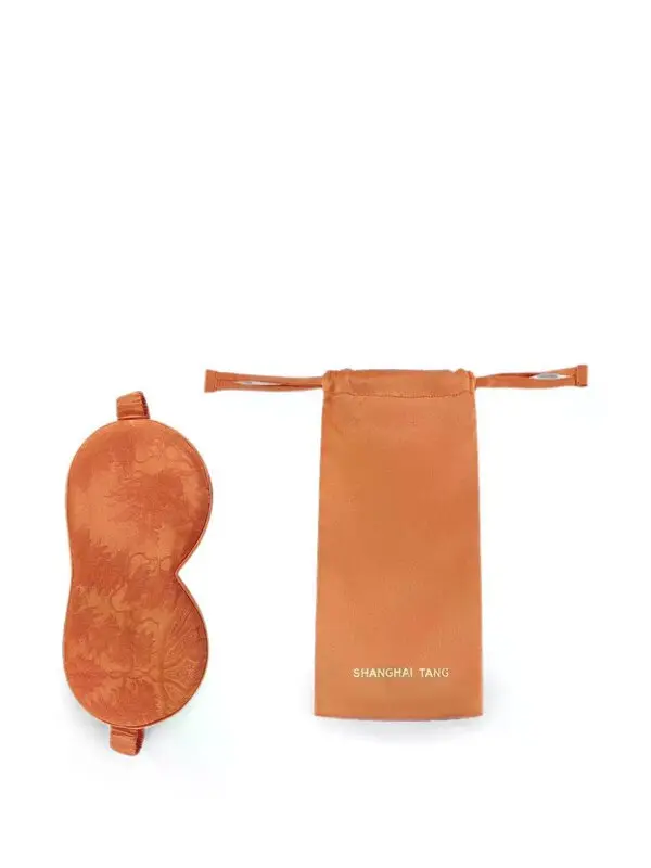 Shanghai Tang Watersky Jacquard-silk Eye Mask