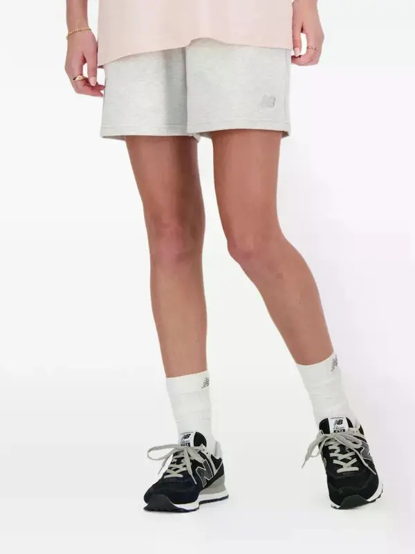 NEW BALANCE Embroidered Logo Track Shorts