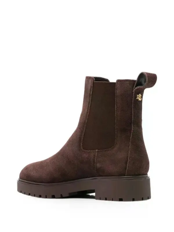 Ralph Lauren Allyson Suede Chelsea Boots