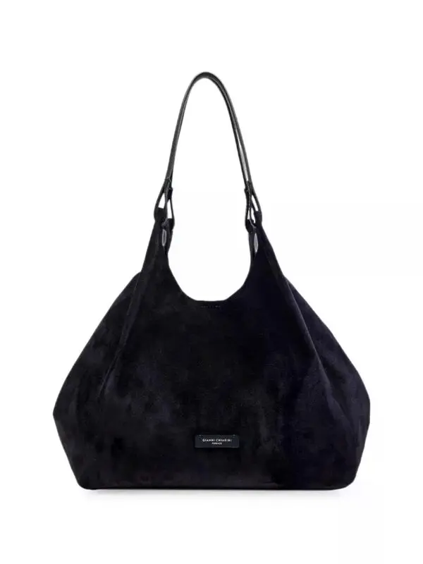 GIANNI CHIARINI Large Suede Tote Bag