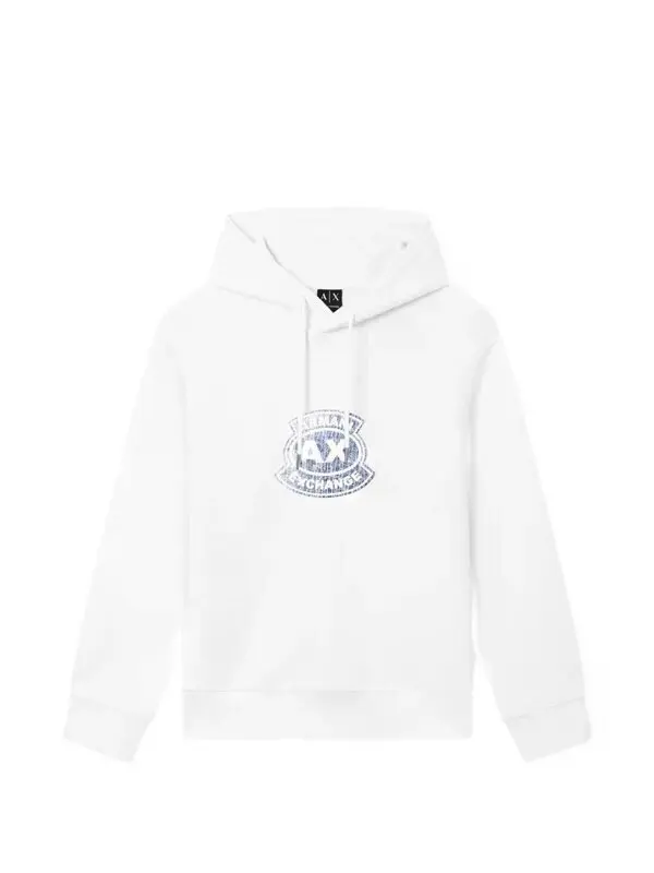 Armani Exchange Logo-print Hoodie