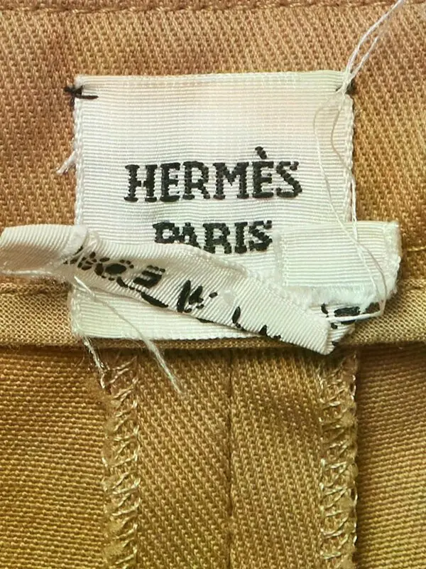 Hermès Gabardine Skinny Trousers