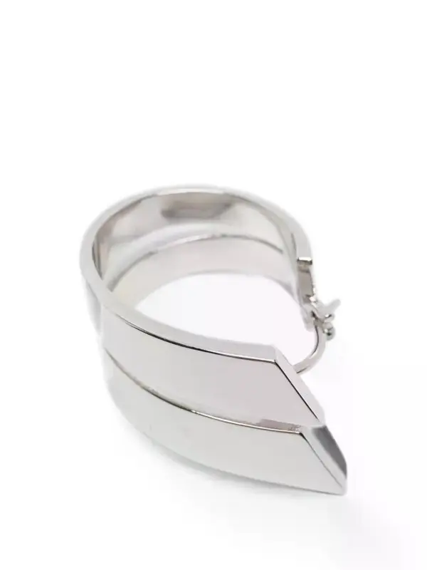 LAG WORLD Tone Sculptural Hoop Earring