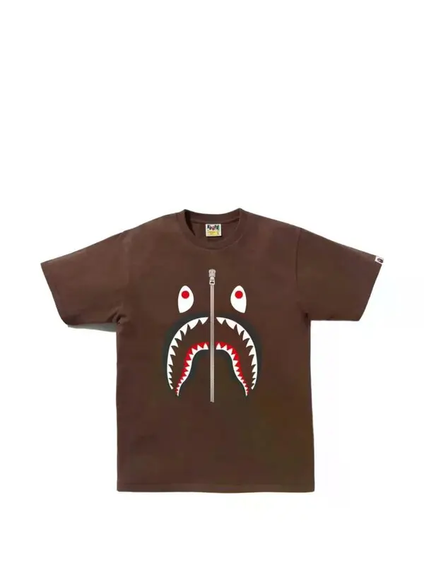 A BATHING APE Shark Cotton T-shirt