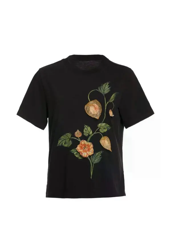 Agua Bendita Sama Uchuva Embroidered T-shirt