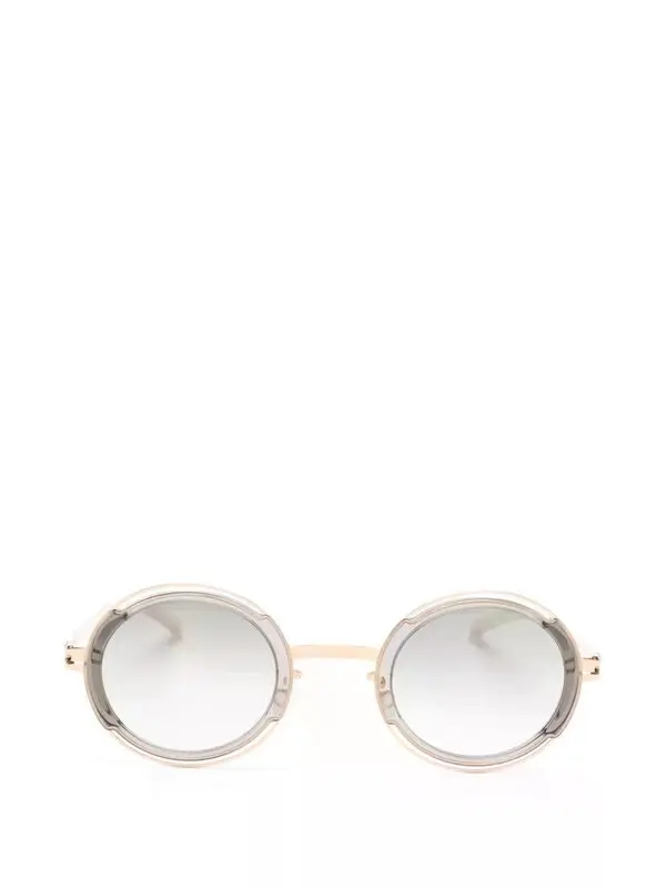 Mykita Pearl Round-frame Sunglasses - Neutrals