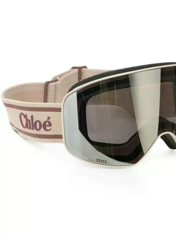 Chloé Cassidy X Fusalp Ski Googles - Neutrals