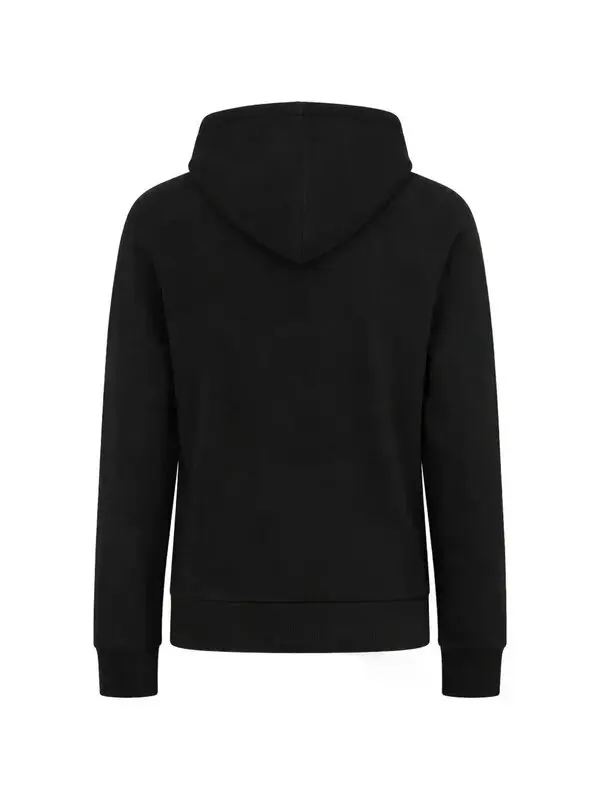 Armani Exchange Rhinestone Embellished Zip-up Hoodie