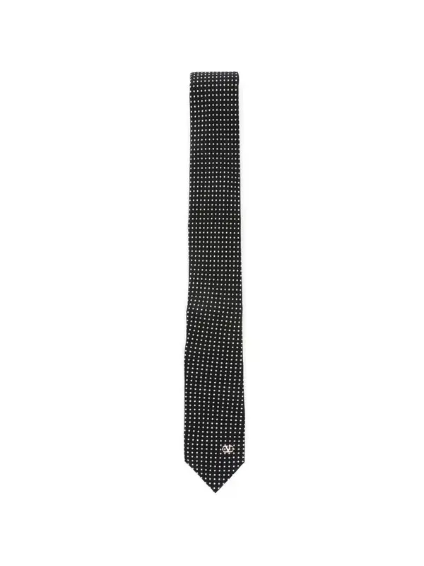 Valentino Garavani Vlogo Tie - Black
