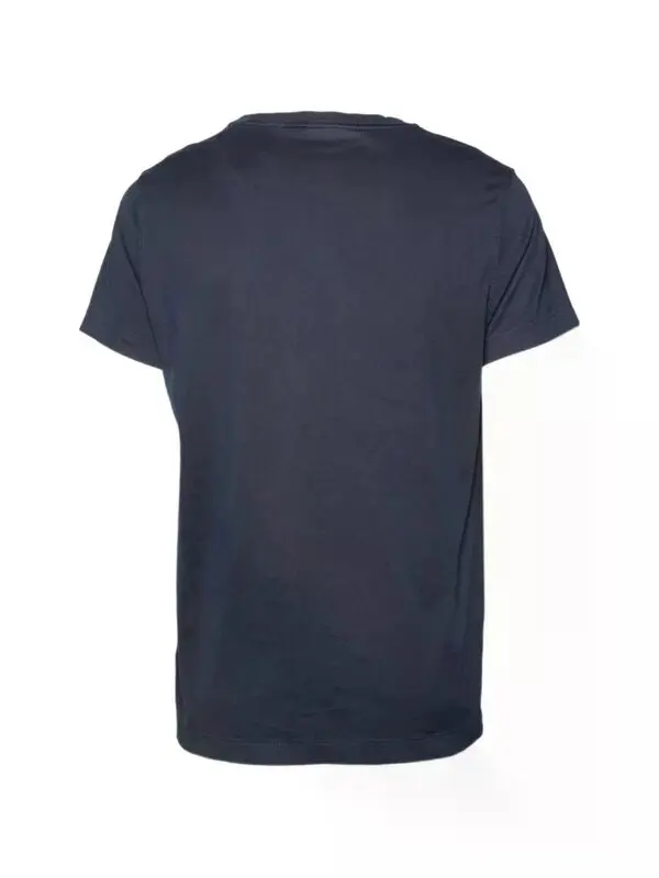 Burberry Logo-embroidery T-shirt