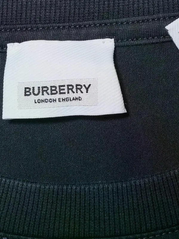 Burberry Logo-embroidery T-shirt