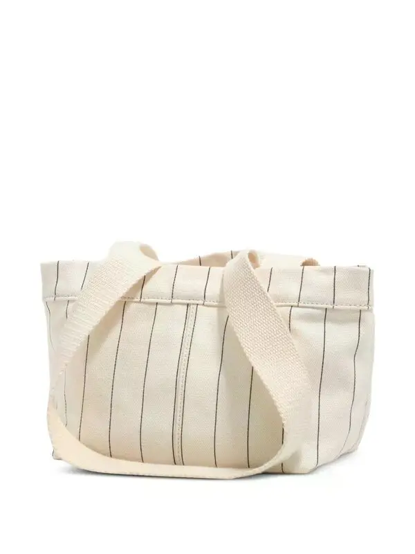 Bimba Y Lola Mini Pinstripe Logo Shoulder Bag