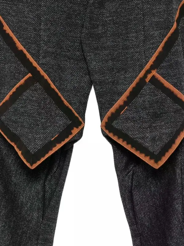 KIKO KOSTADINOV Contrast-trim Panelled Trousers