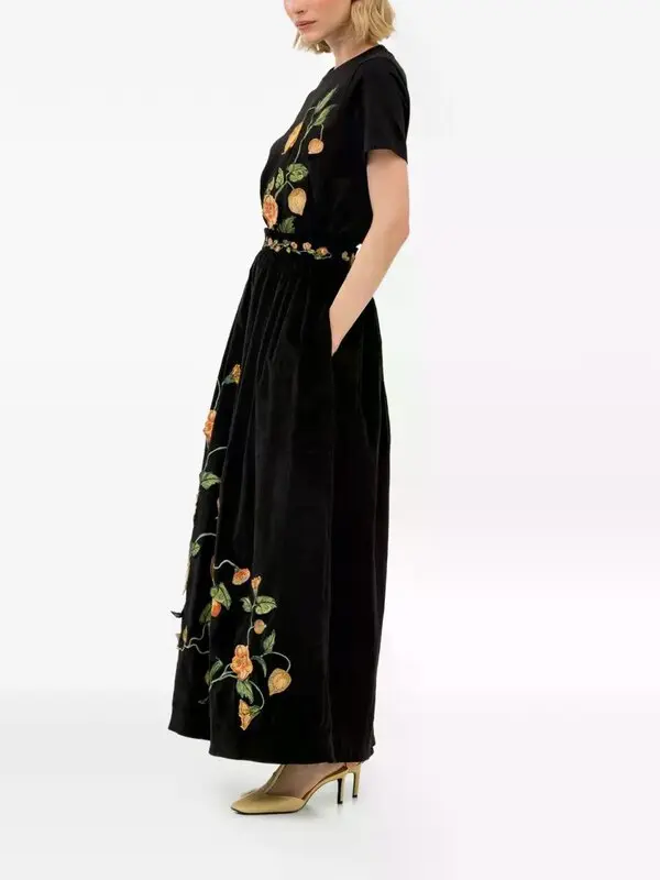 Agua Bendita Tangelo Uchuva Maxi Skirt