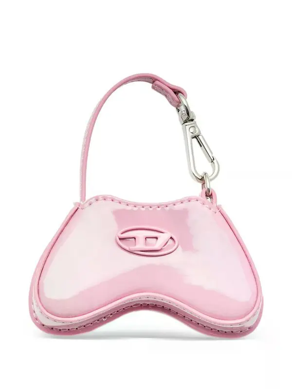 DIESEL® Glossy Bag Charm - Pink