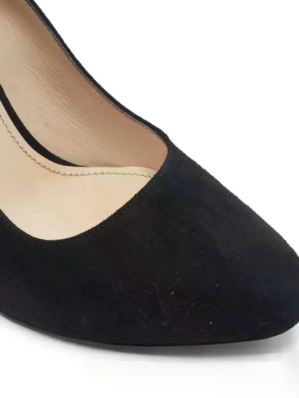 Prada Suede Platform Pumps