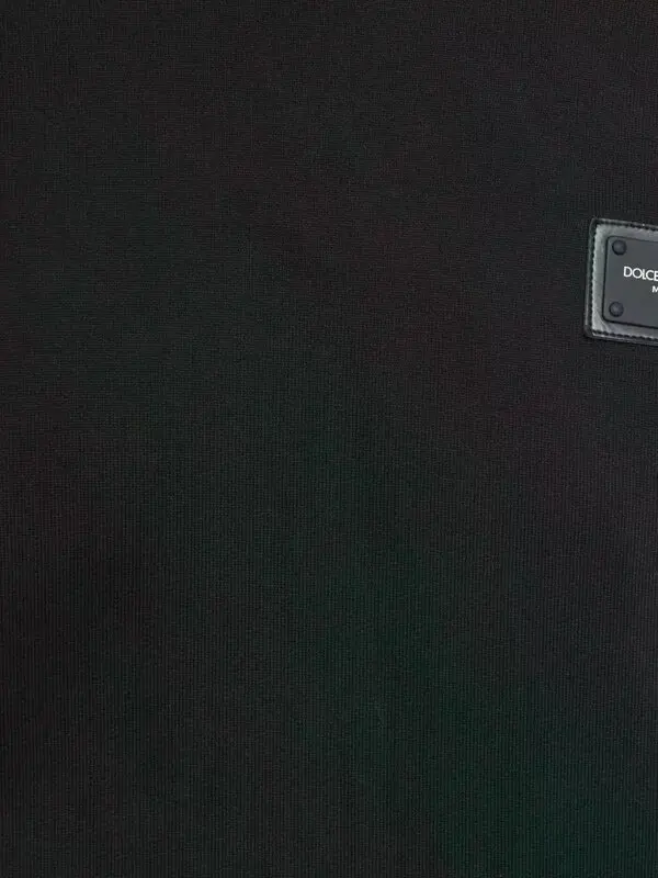 Dolce & Gabbana Logo Plaque Sweatshirt