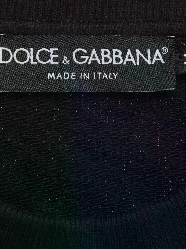Dolce & Gabbana Logo Plaque Sweatshirt