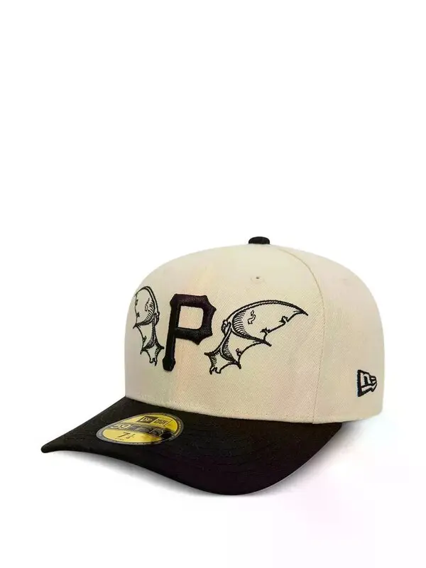 New Era Pittsburgh Pirates Mlb Team Logo-embroidered Cap - Neutrals