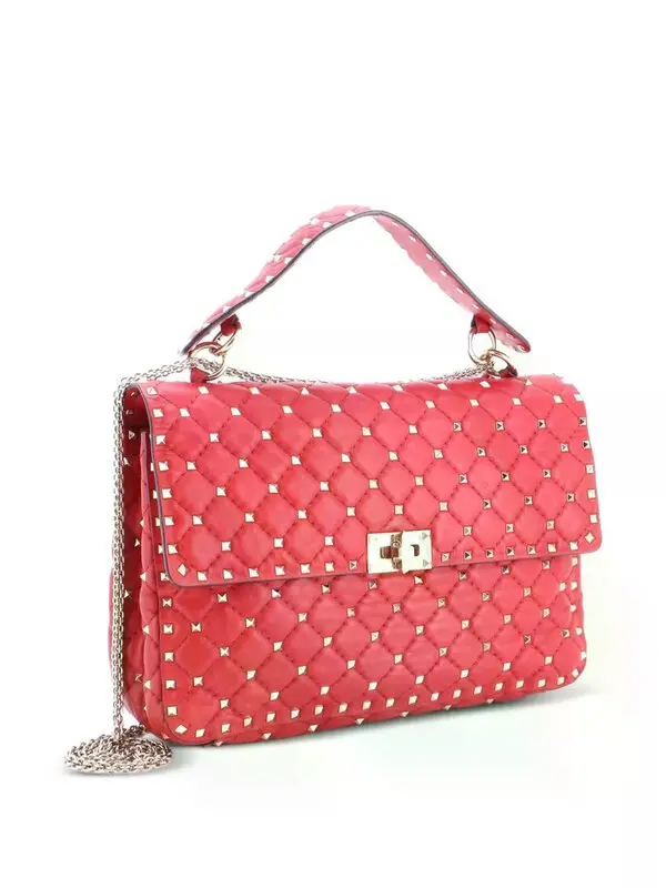 Valentino Garavani Rockstud Spike Flap Quilted Leather Shoulder Bag