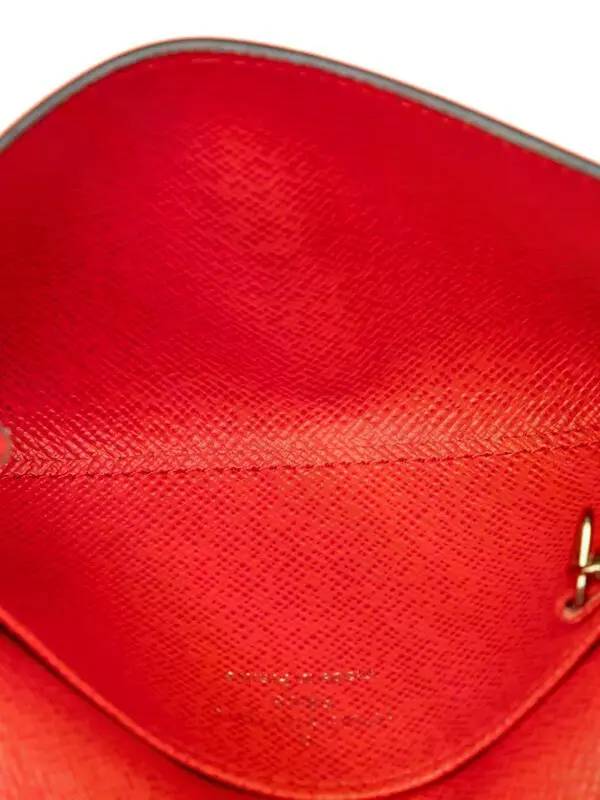 LOUIS VUITTON 2016 Epi Clefs Rabat Key Pouch Coin Pouch - Red