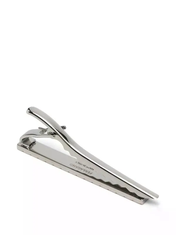 FERRAGAMO Logo-engraved Tie Clip