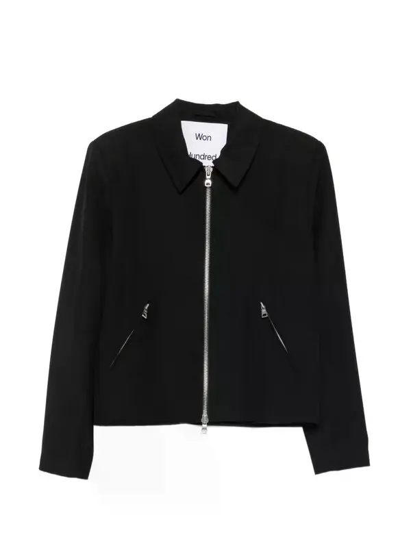 WON HUNDRED Dutton Zip-up Overshirt
