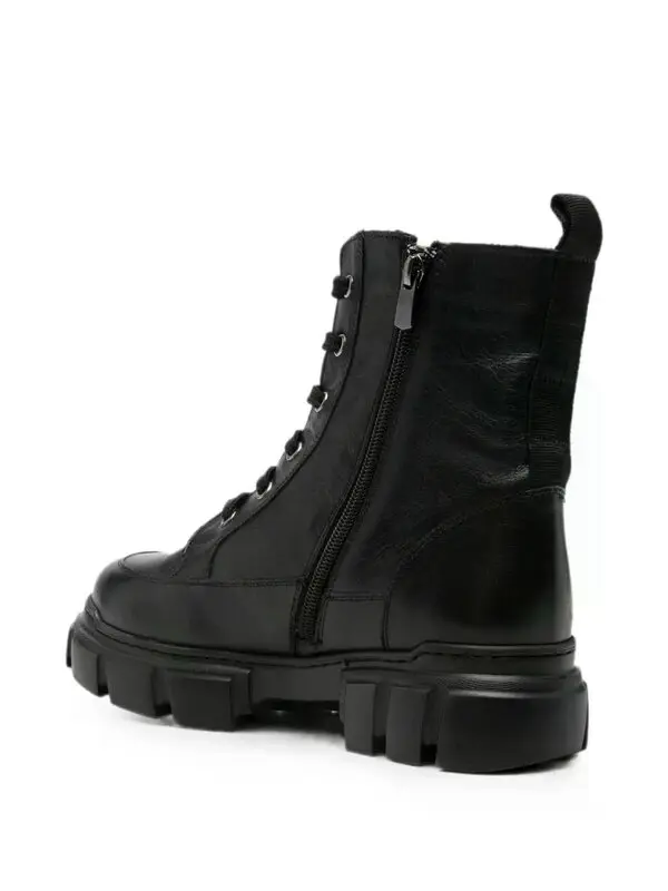SERGIO MORETTI FIRENZE Lace-up Round-toe Boots