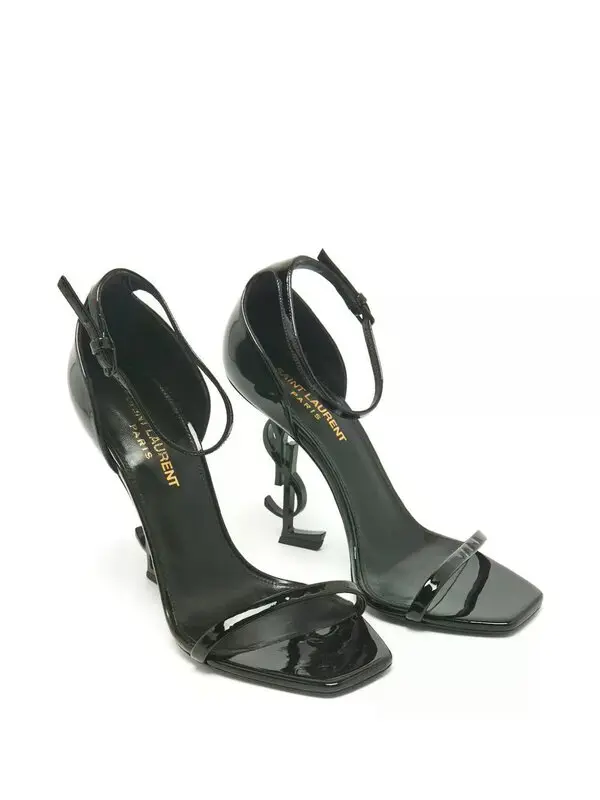 Saint Laurent Opyum Patent Leather Sandals