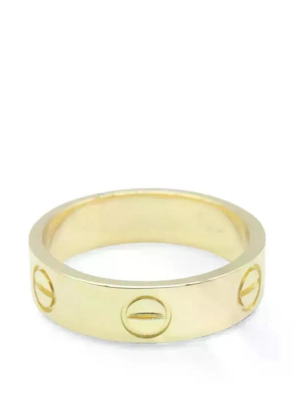 Cartier 18k Yellow Love Ring - Gold