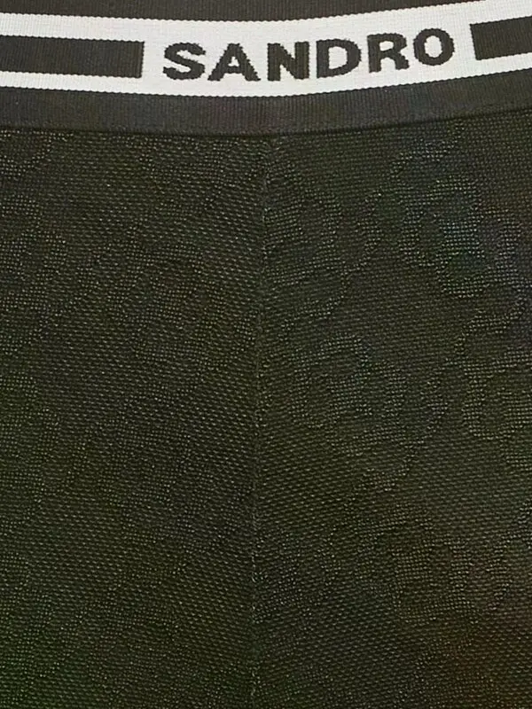 Sandro Logo-lettering Leggings