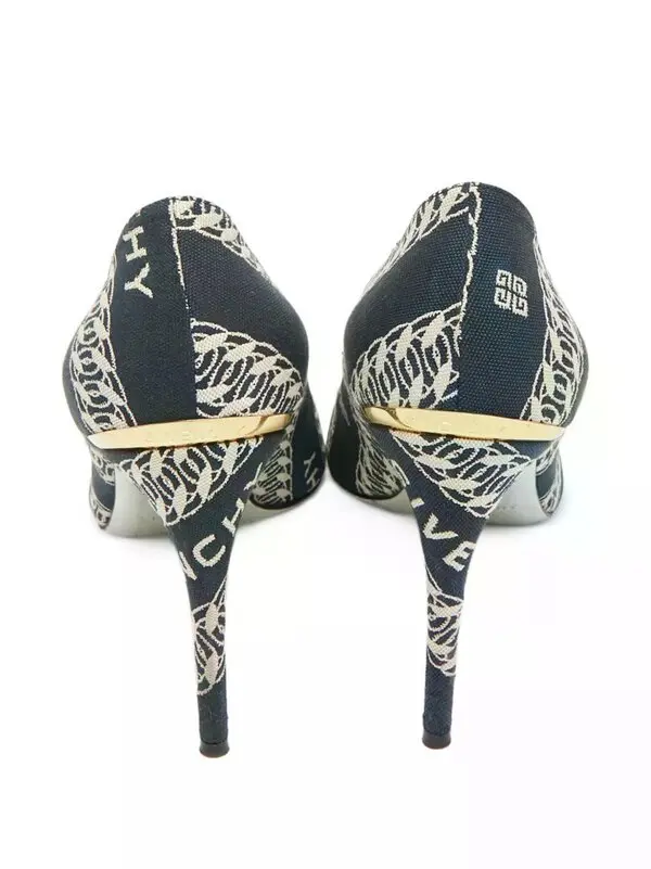 Givenchy G-chain Print Pointed-toe High-heeled Pumps