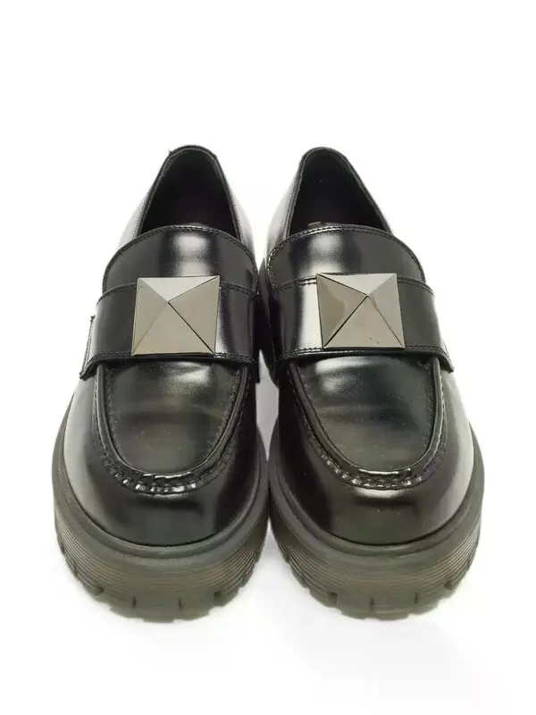 Valentino Garavani Rockstud Leather Loafers