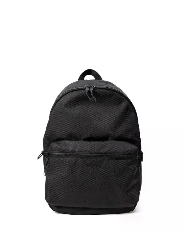 Hugo Textured Backpack - Black