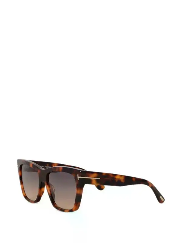 TOM FORD Tortoiseshell-effect Square-frame Sunglasses