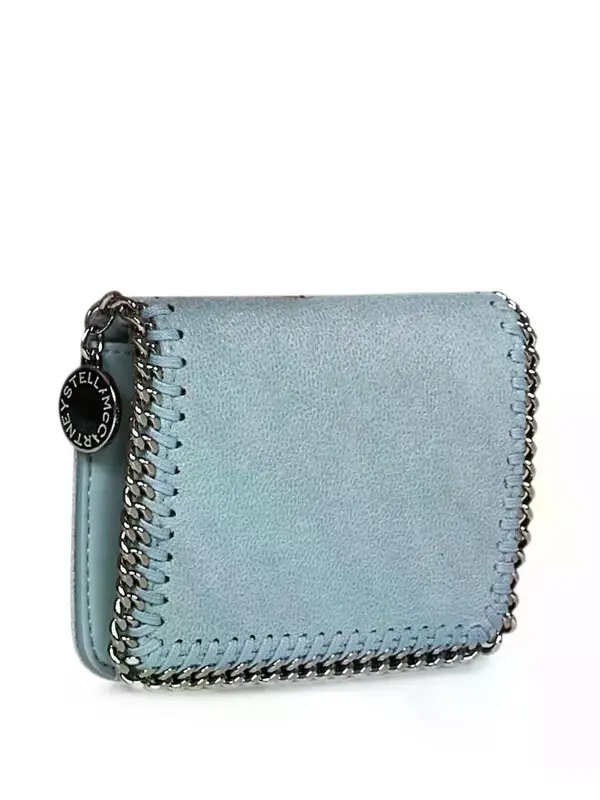Stella McCartney Falabella Diamond-cut Chain Wallet