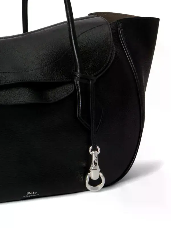 Polo Ralph Lauren Logo Shoulder Bag - Black