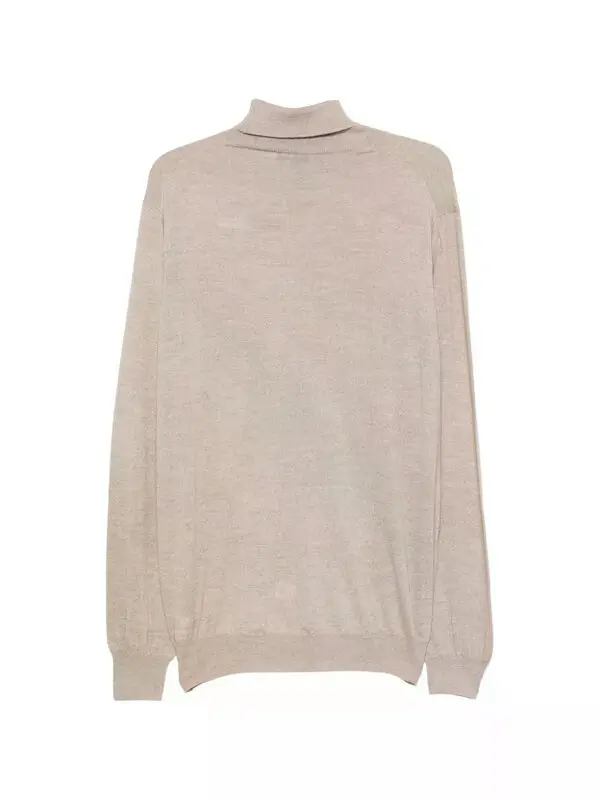 GRAN SASSO Virgin Wool Roll Neck Sweater