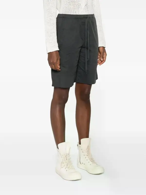 Kristensen Du Nord Drawstring Waist Cotton Blend Shorts