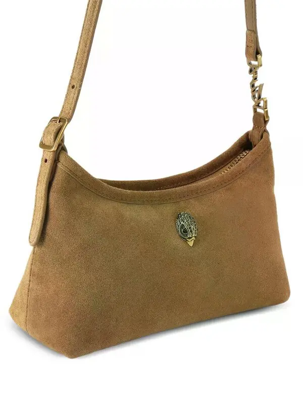 Kurt Geiger Suede Shoulder Bag - Brown