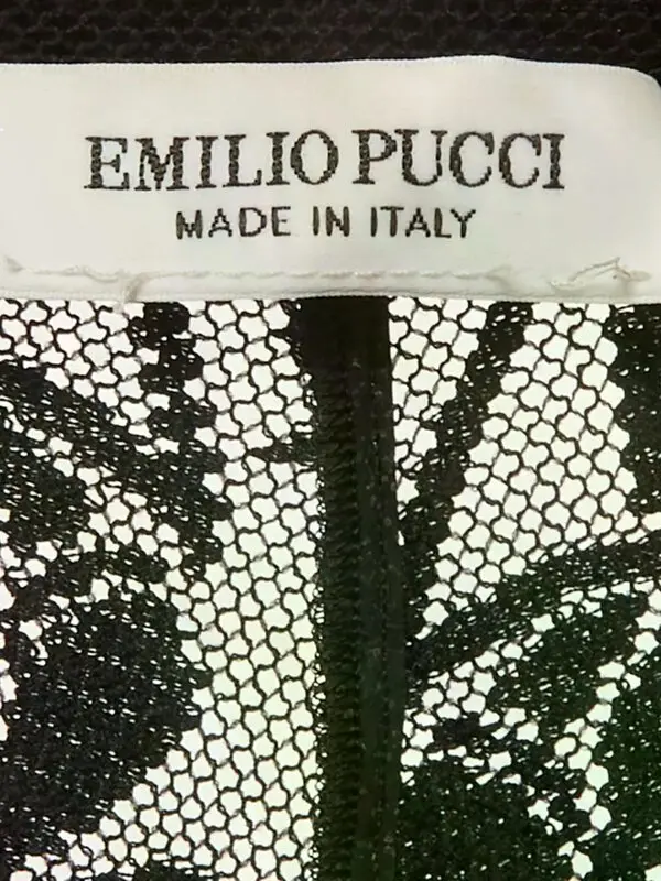 Emilio Pucci Lace Straight-leg Trousers