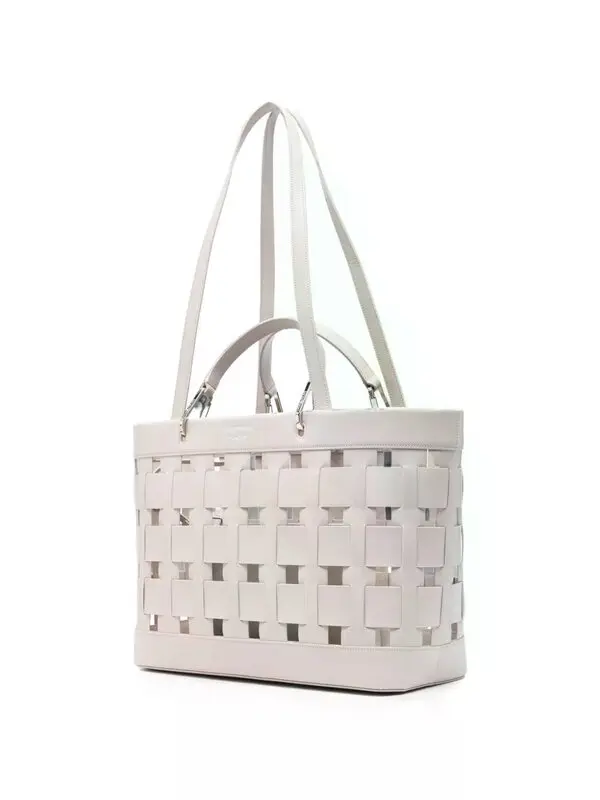 Emporio Armani Medium Woven Tote Bag