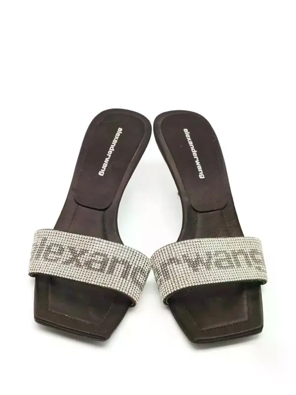 ALEXANDER WANG Jessie Crystal-embellished Sandals